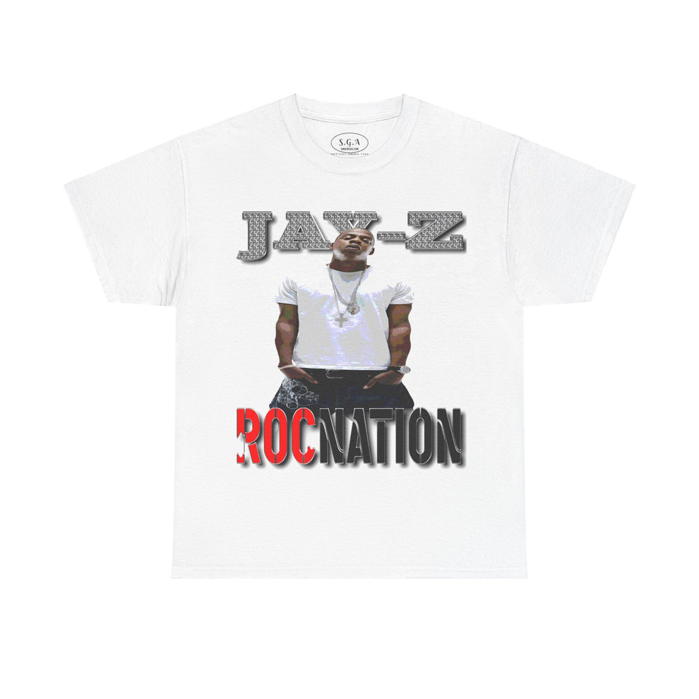 "Jay-Z Roc Nation T-Shirt | Hip-Hop Legend Tribute | Smack God Apparel"